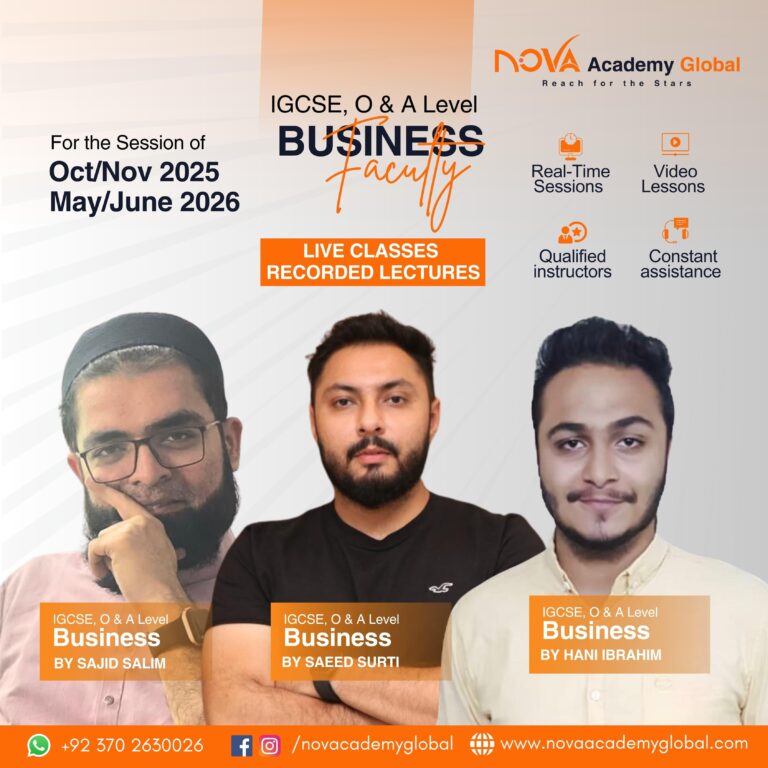 Courses - Nova Academy Global